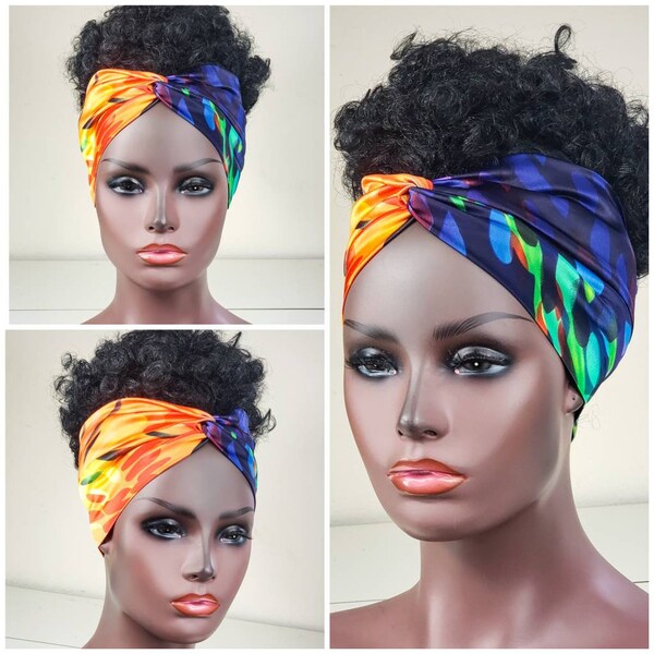 Wide Turban Etsy