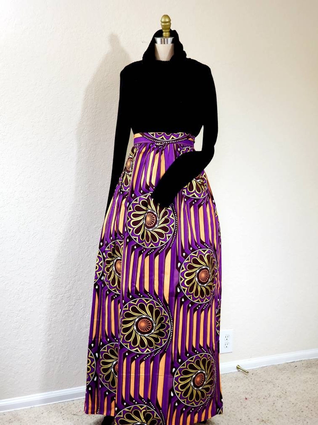 Womens Wrap Skirts African Print Skirt Ankara Maxi Skirt - Etsy