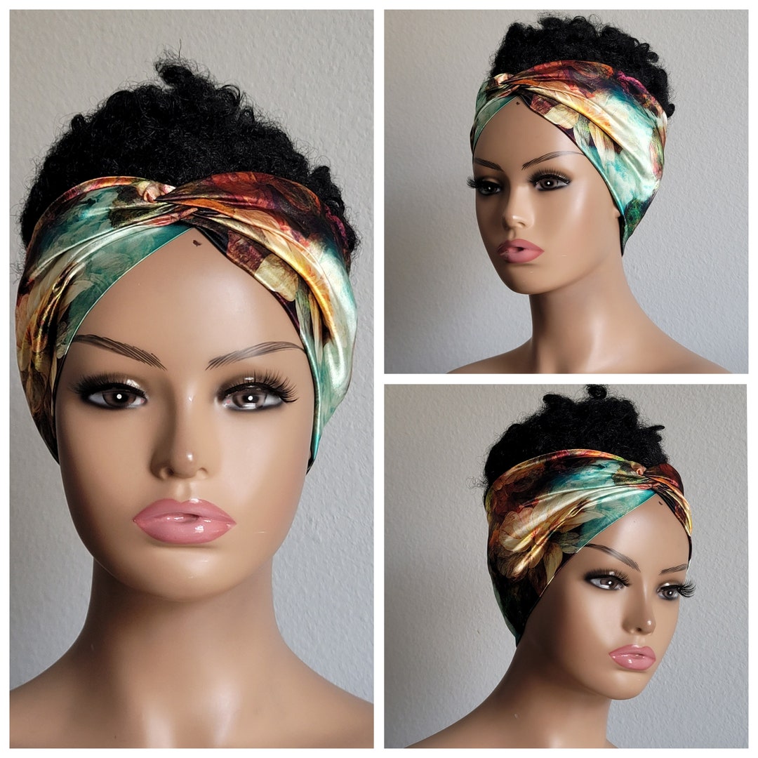 Wide Satin Headbands For Women Twisted Satin Headband Twisted Satin