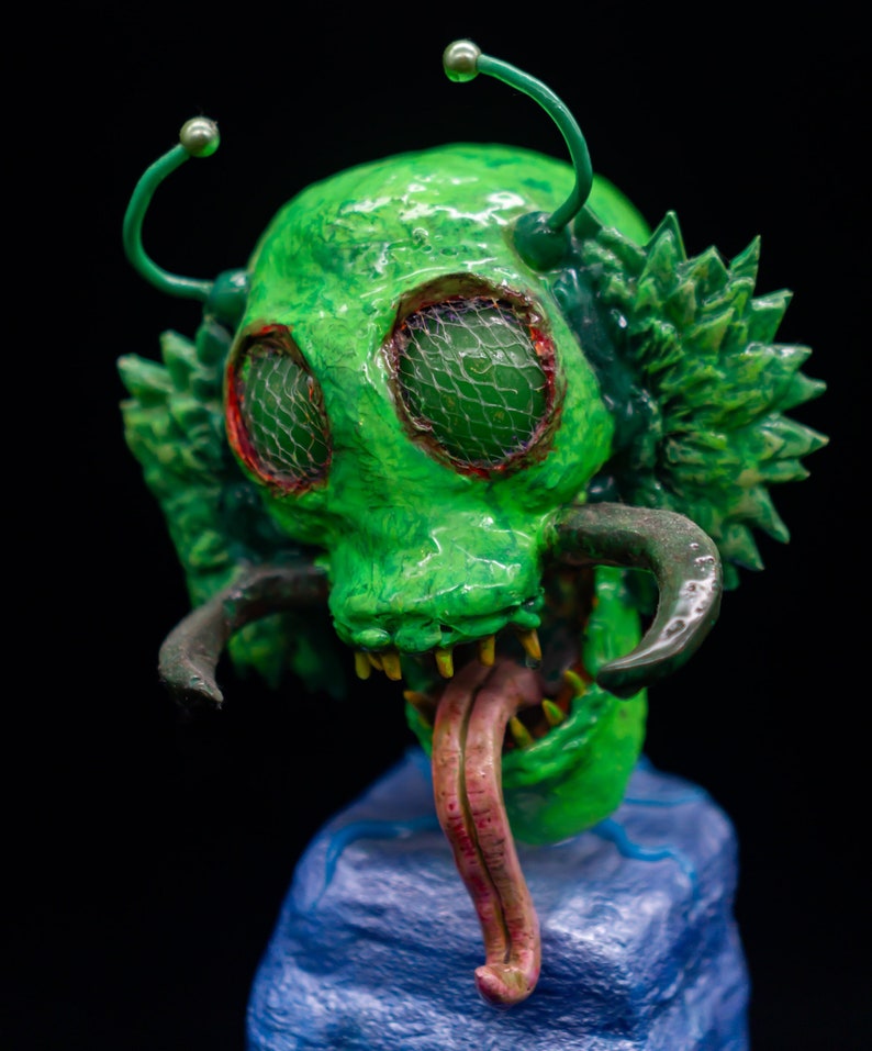 Bug Skull Head - Etsy