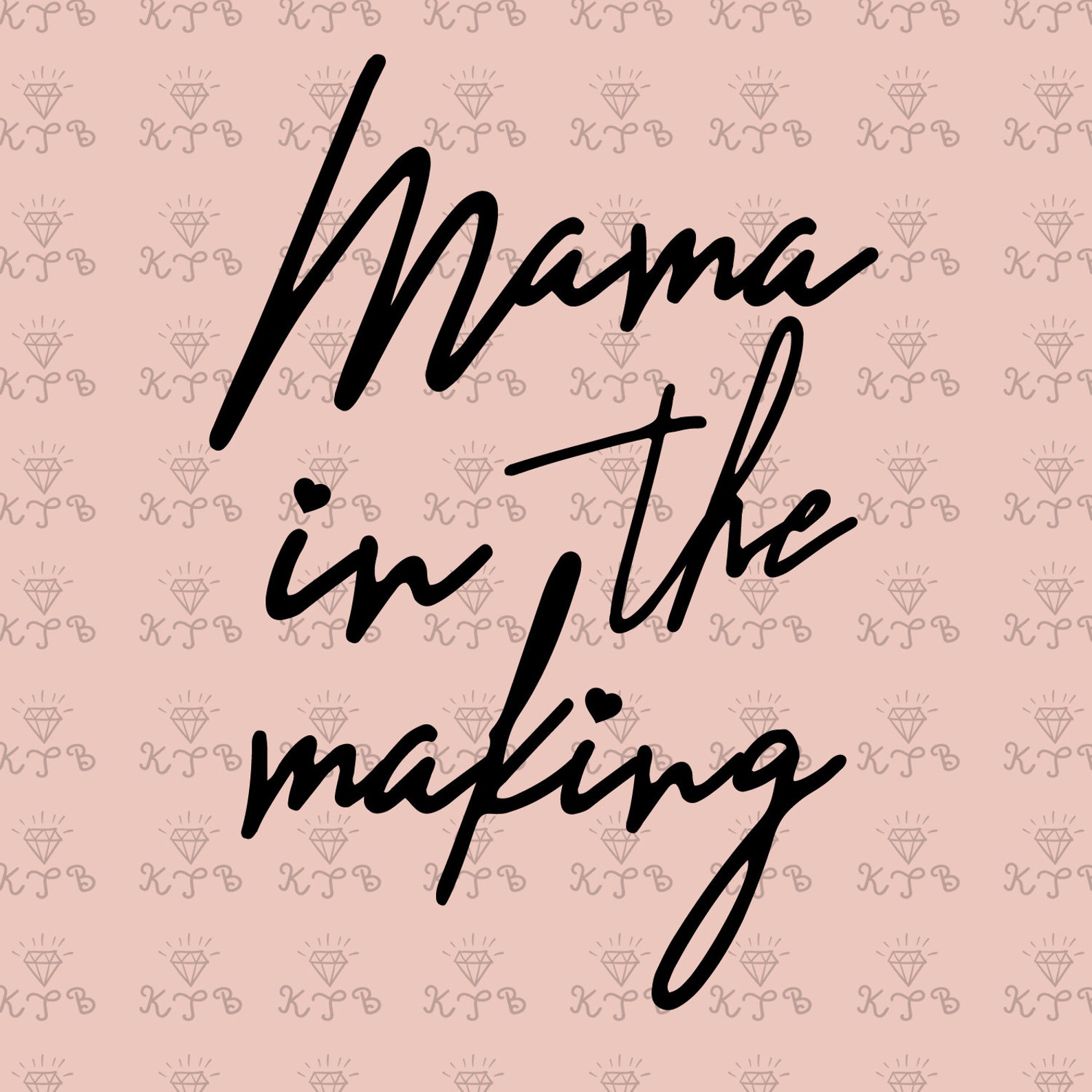 Mama in the Making Couples Pregnancy Reveal Pregnancy | Etsy