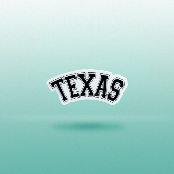 Texas Sticker Texan Sticker Texas Bumper Sticker - Etsy