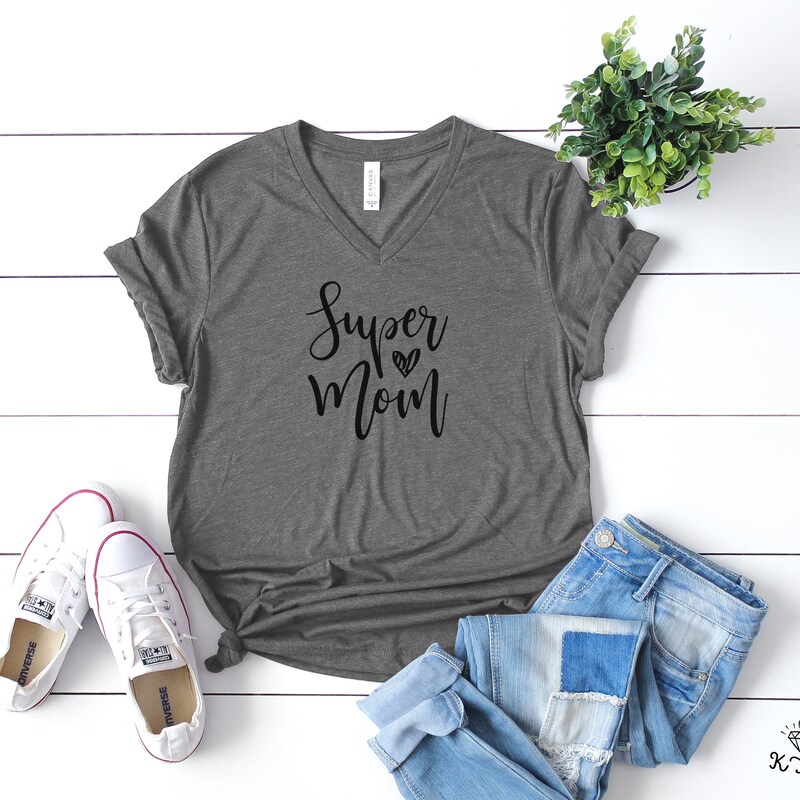 Super Mom T Shirt - Etsy