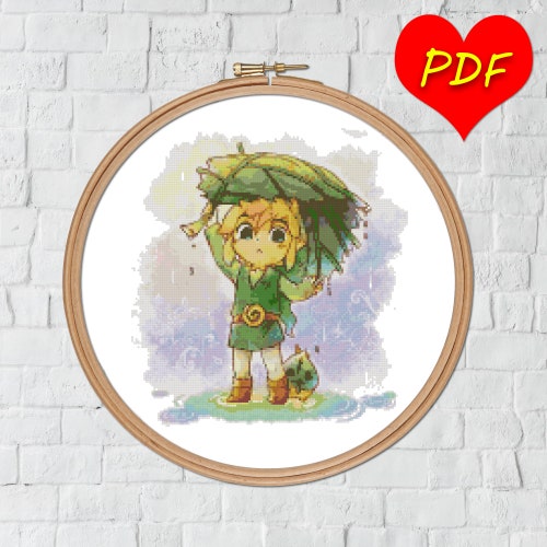 The Legend of Zelda All Characters Cross Stitch Pattern Zelda - Etsy