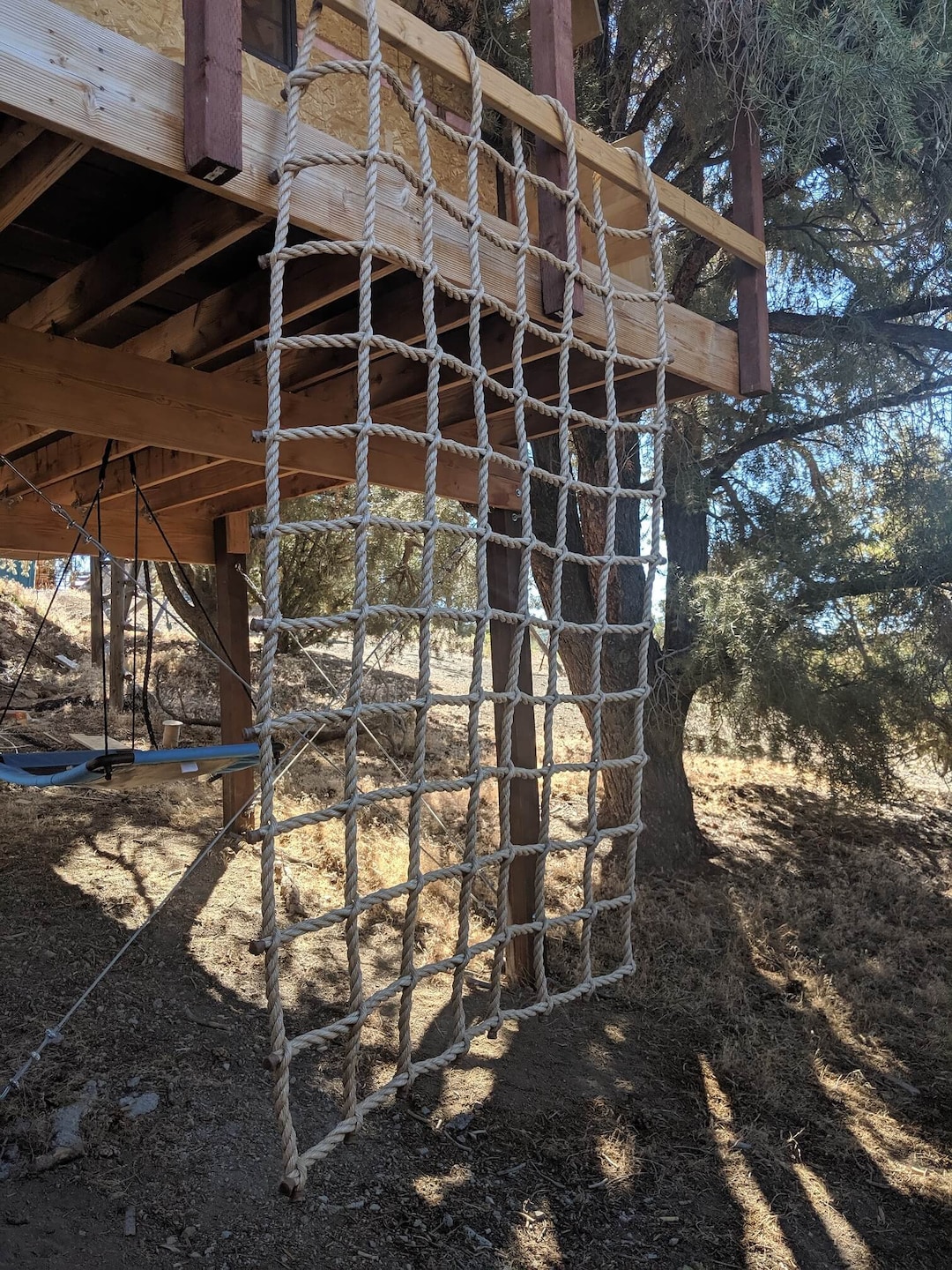 Climbing Net | Affordable Quality | 1" Pro Manila Rope | 8" Squares ...