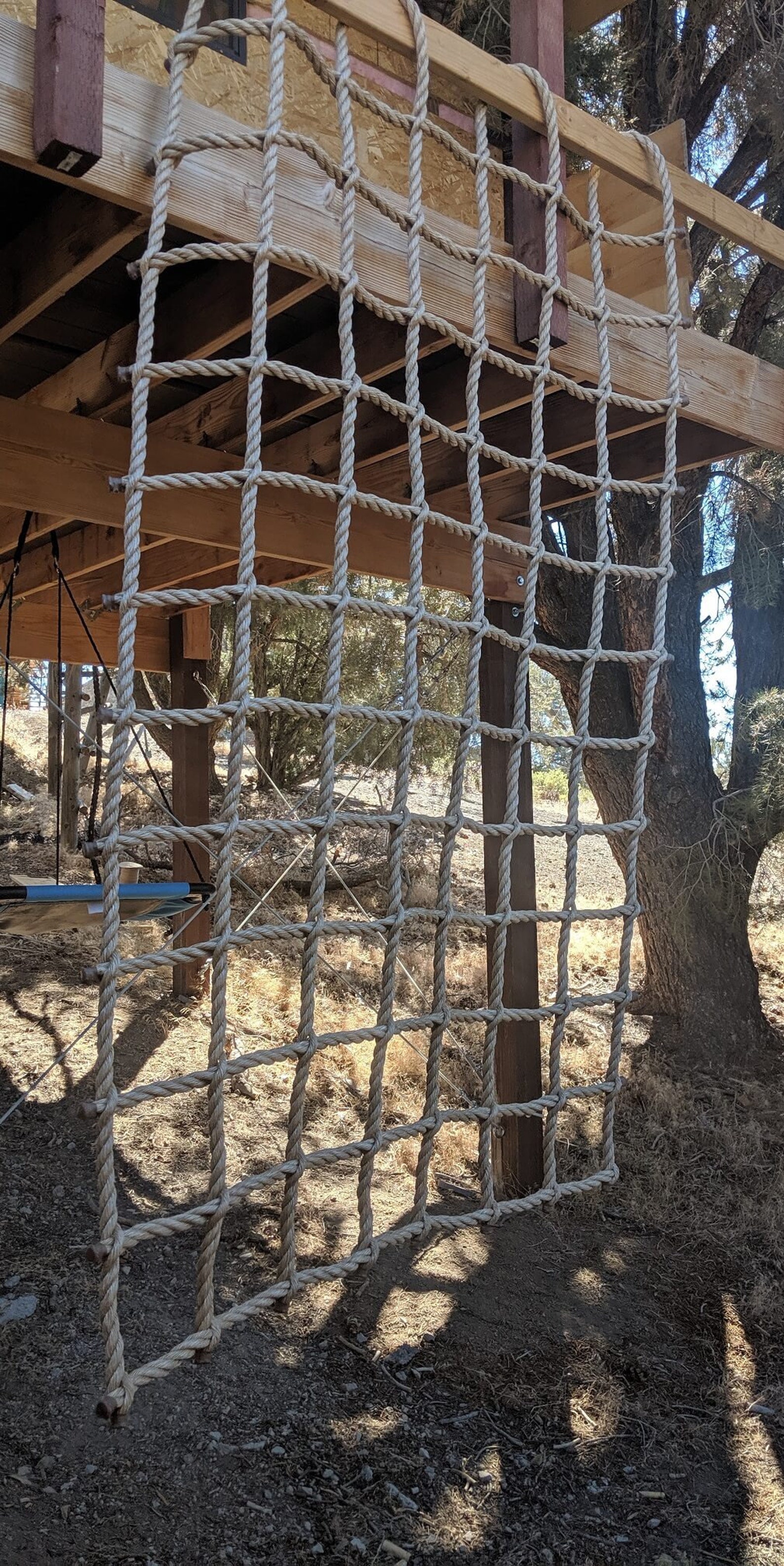 Climbing Net | Affordable Quality | 1" Pro Manila Rope | 8" Squares ...