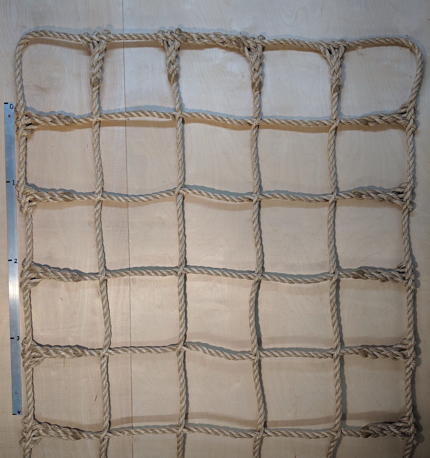 Climbing Net Handmade Kids - 1" Pro Manila Rope - 1' X 1' Squares No ...