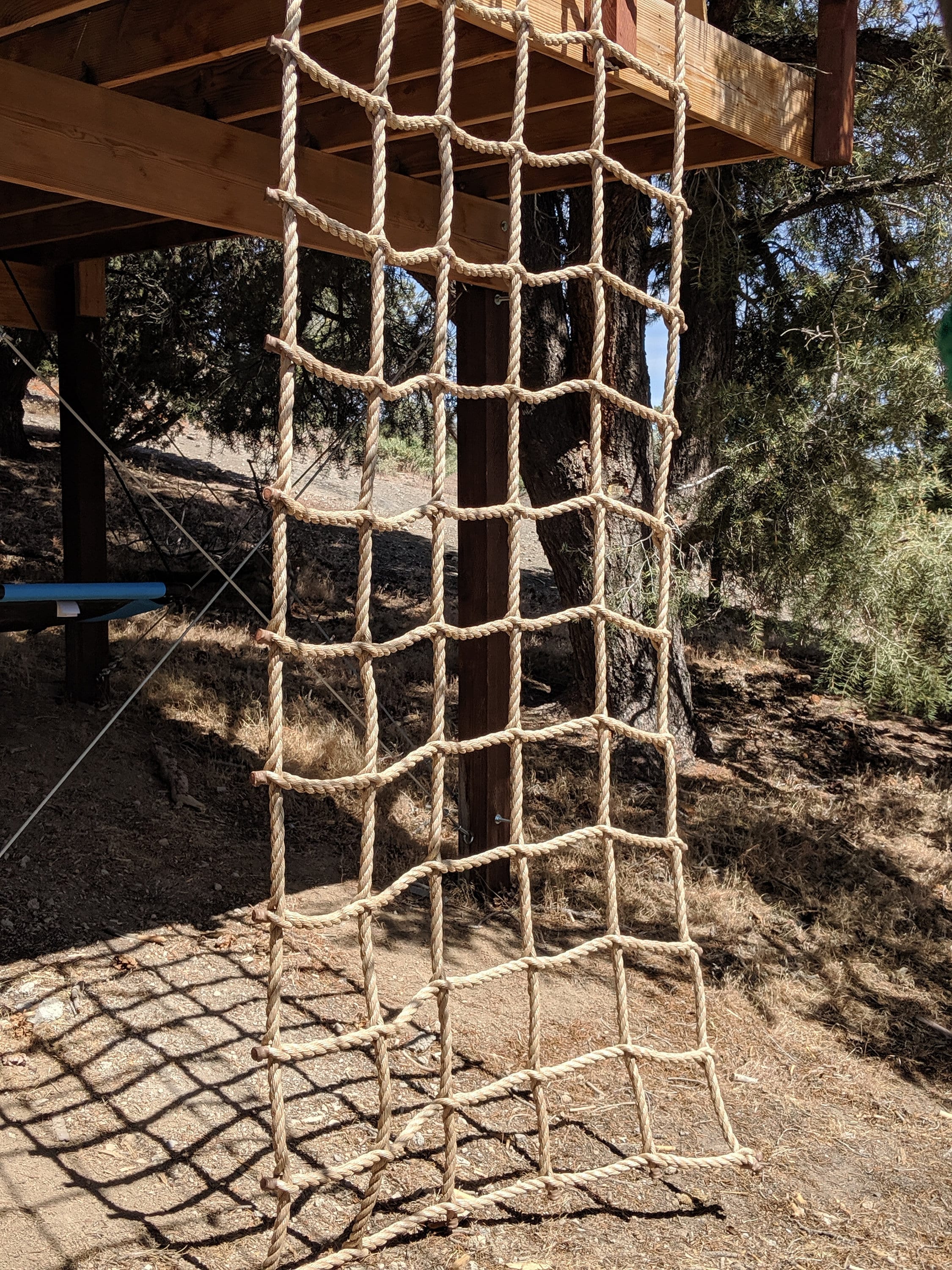 Climbing Net | Affordable Quality | 1" Pro Manila Rope | 10" Squares ...