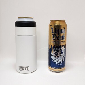 Liquid Death Can Adapter for YETI Rambler Colster Fits 19.2oz Tall Cans ...