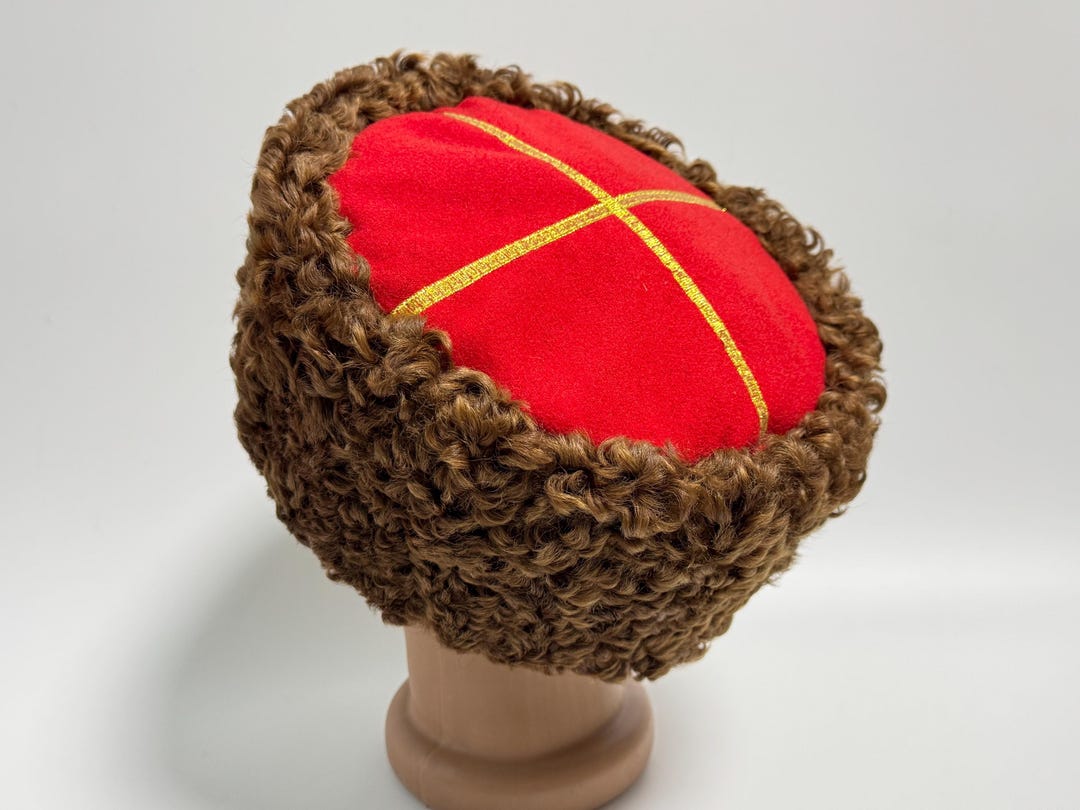 Cossack Hat Kubanka Papakha, Winter Hat Soviet Uniform, Astrakhan ...
