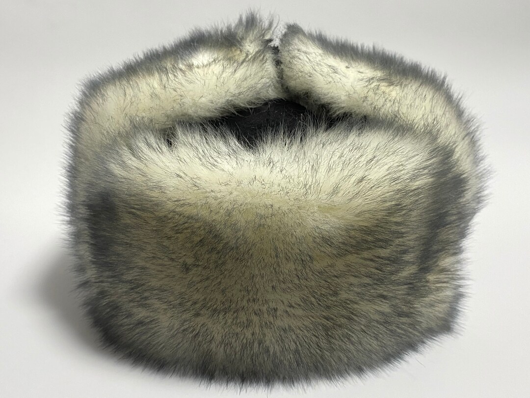 Ushanka Ear Flap Hat, Furry Hat With Ears, Winter Trapper Hat, Faux Fur ...