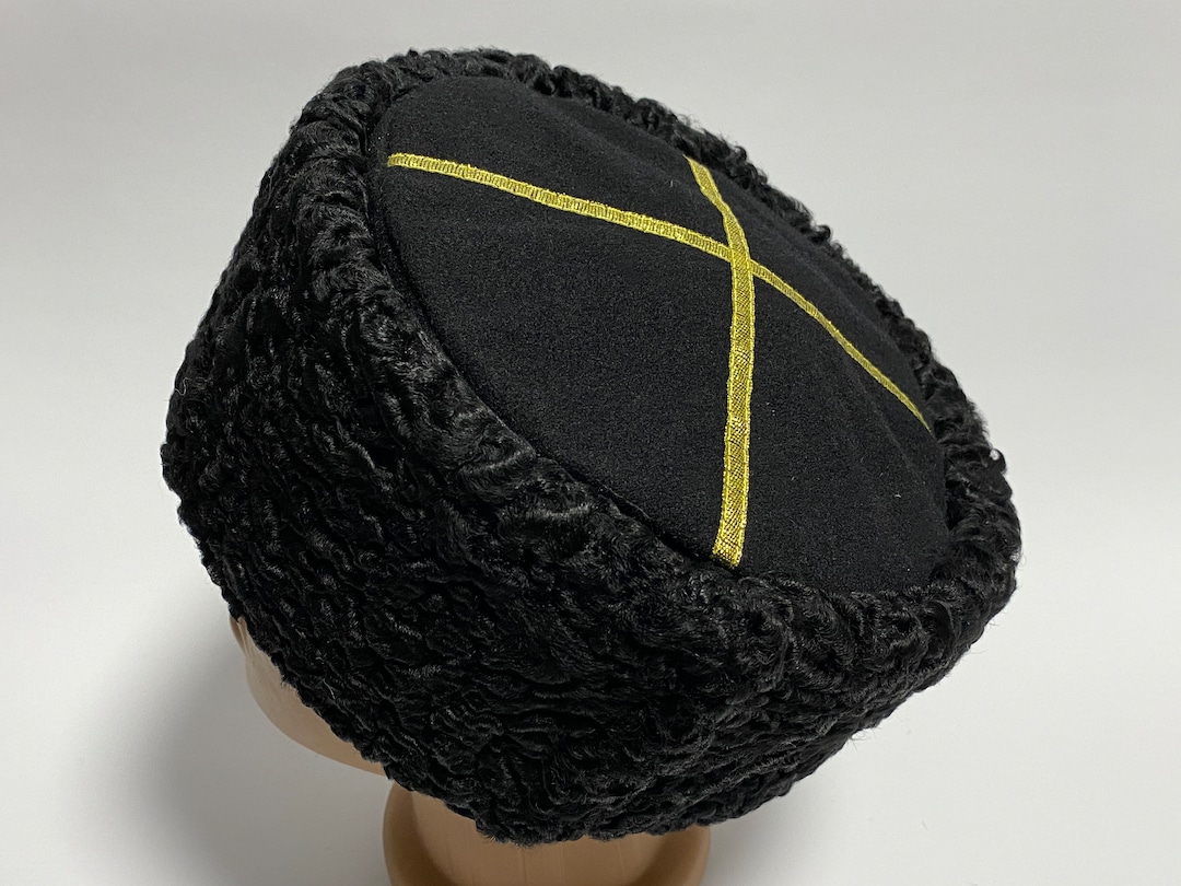 Cossack Hat Kubanka Papakha, Winter Hat Soviet Uniform, Astrakhan ...