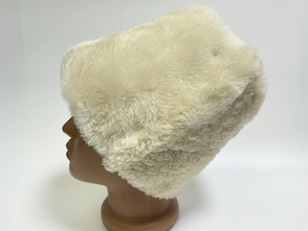 Cossack Hat Papakha Kubanka, Winter Hat Soviet Uniform, Sheepskin Fur ...