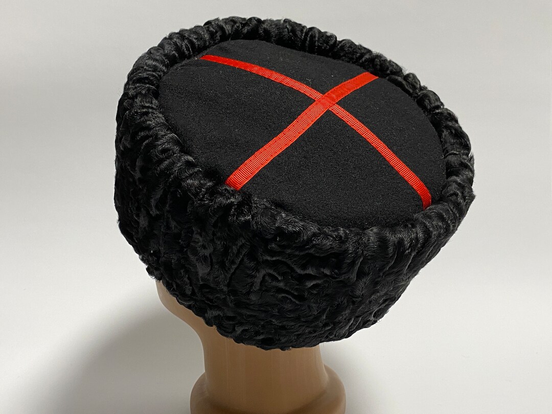 Cossack Hat Kubanka Papakha, Winter Hat Soviet Uniform, Astrakhan ...