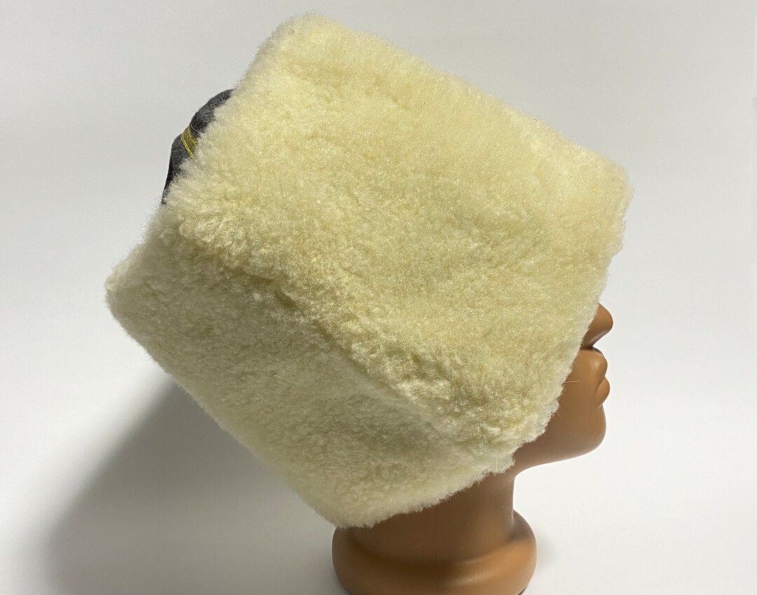 Cossack Hat Papakha Kubanka, Winter Hat Soviet Uniform, Faux Fur Hat - Etsy