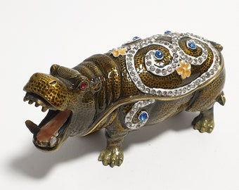 Hippo Trinket Box - Etsy