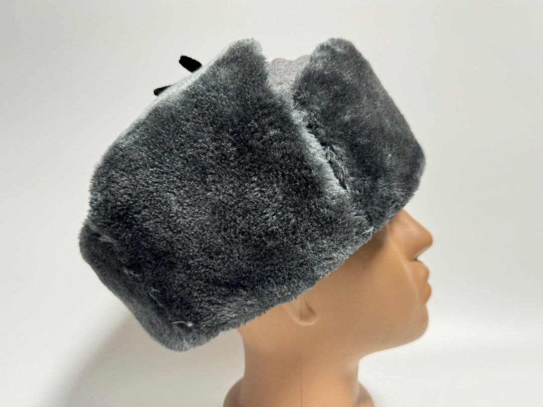 Ushanka Ear Flap Hat, Winter Trapper Hat With Ears, Faux Fur Hat - Etsy