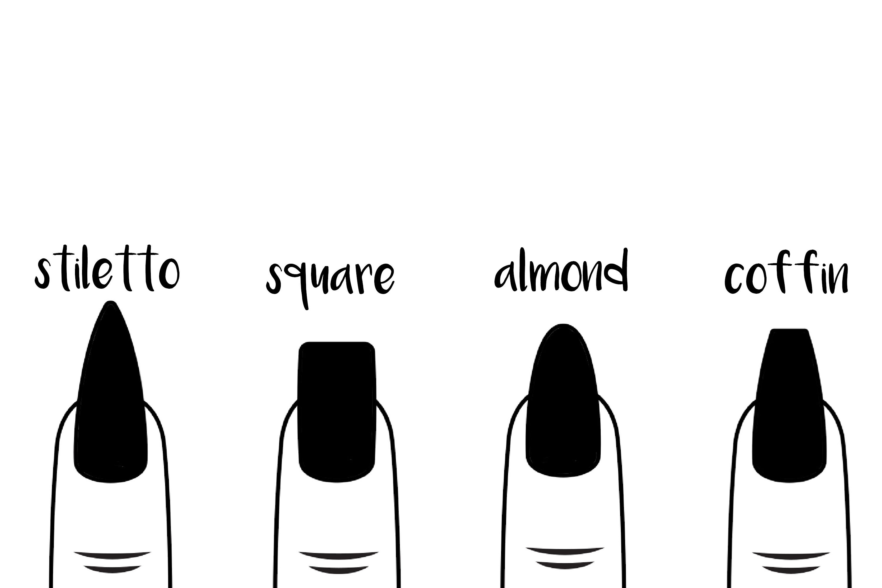 Ghost Press Ons, Goth Press on Nails, Custom Long Press on Nails, Cute ...