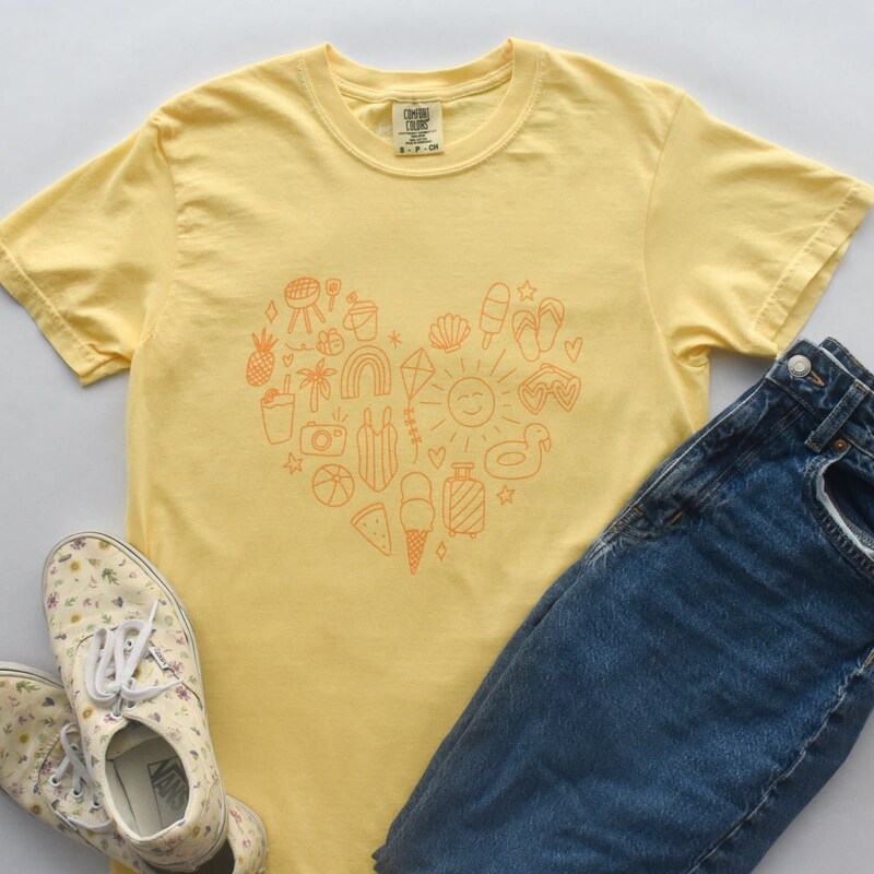 Cute Graphic Tee - Etsy