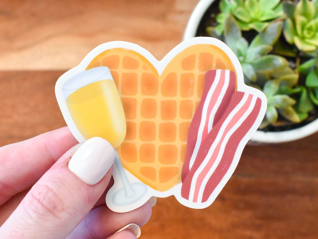 Brunch Foods Sticker | Cute Brunch Sticker | Brunch Bunch Gift | Cute ...