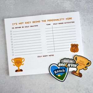 Proud Personality Hire Sticker - Funny Office Award Decal for Laptop or ...