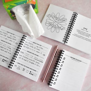 Cry A Lot / Productive Mini Crying Log | Yearly Crying Tracker Journal ...