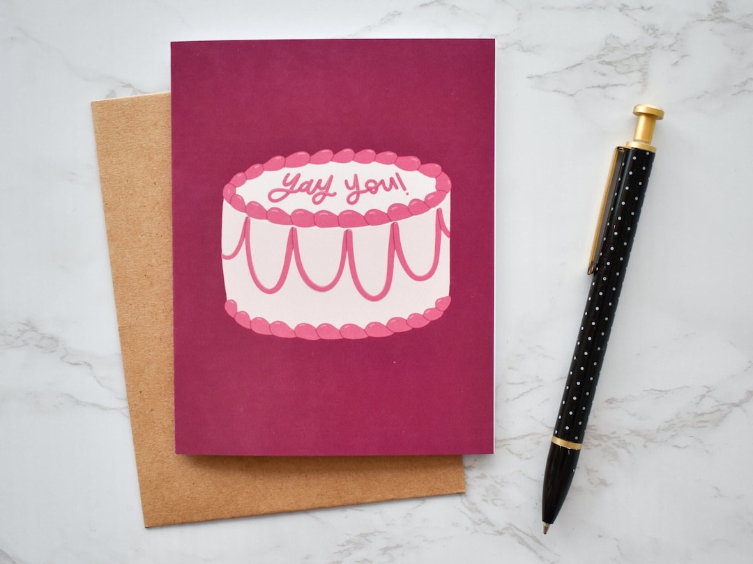 Yay You Card | Cute Happy Birthday Card for Her | Anytime Celebration ...