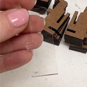 Pre-made Sticker Ledges for Pegboard | Collapsible Shelves for Stickers ...