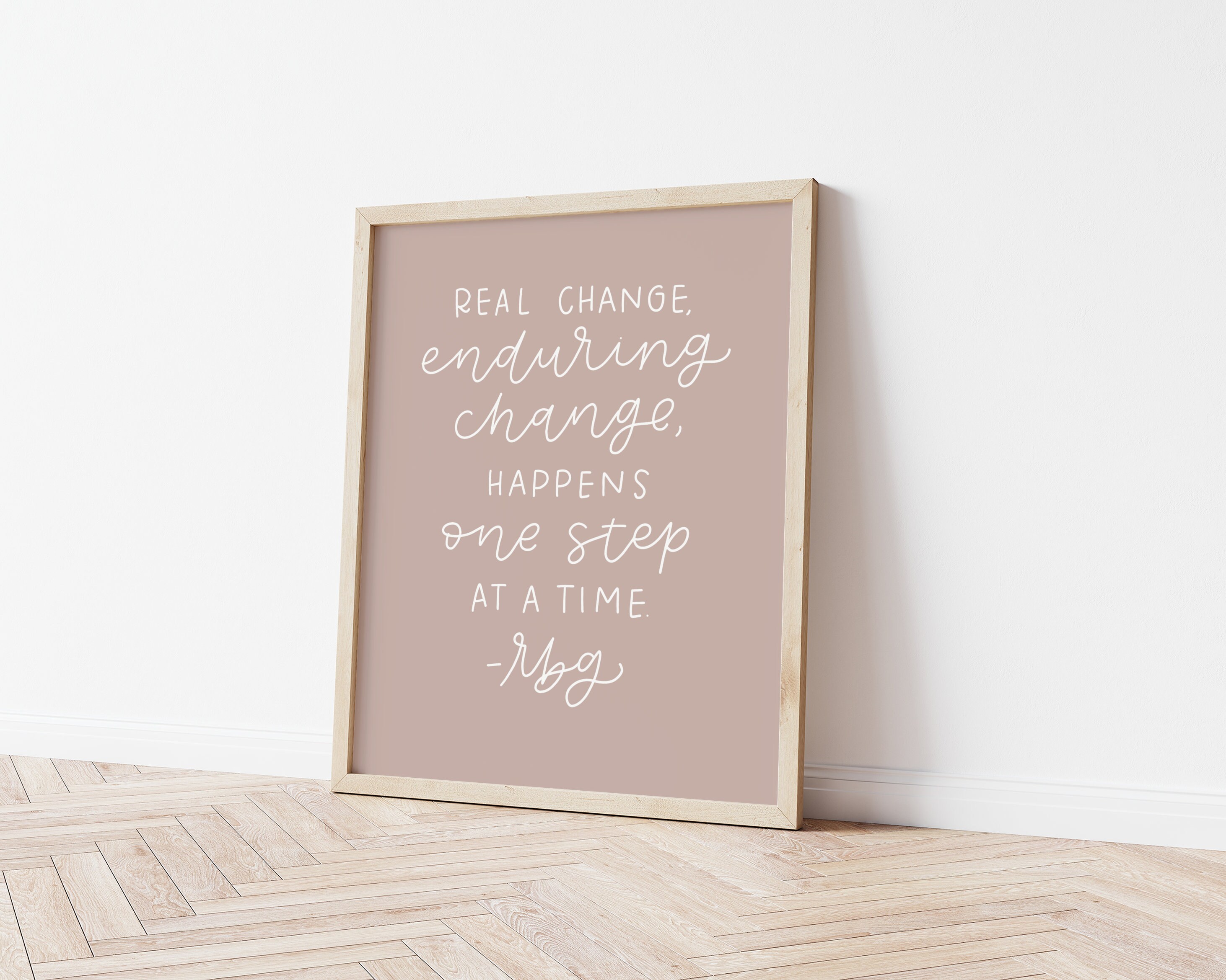 RBG Quote Print | Fight for the Things That You Care About | Ruth Bader ...
