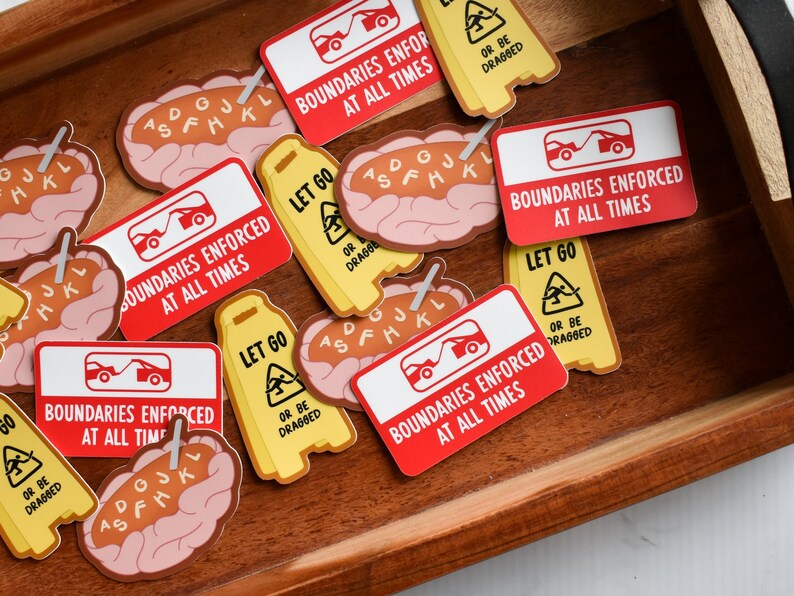 Brain Soup Sticker: Cute Mental Health Decal (waterproof, Vibrant ...