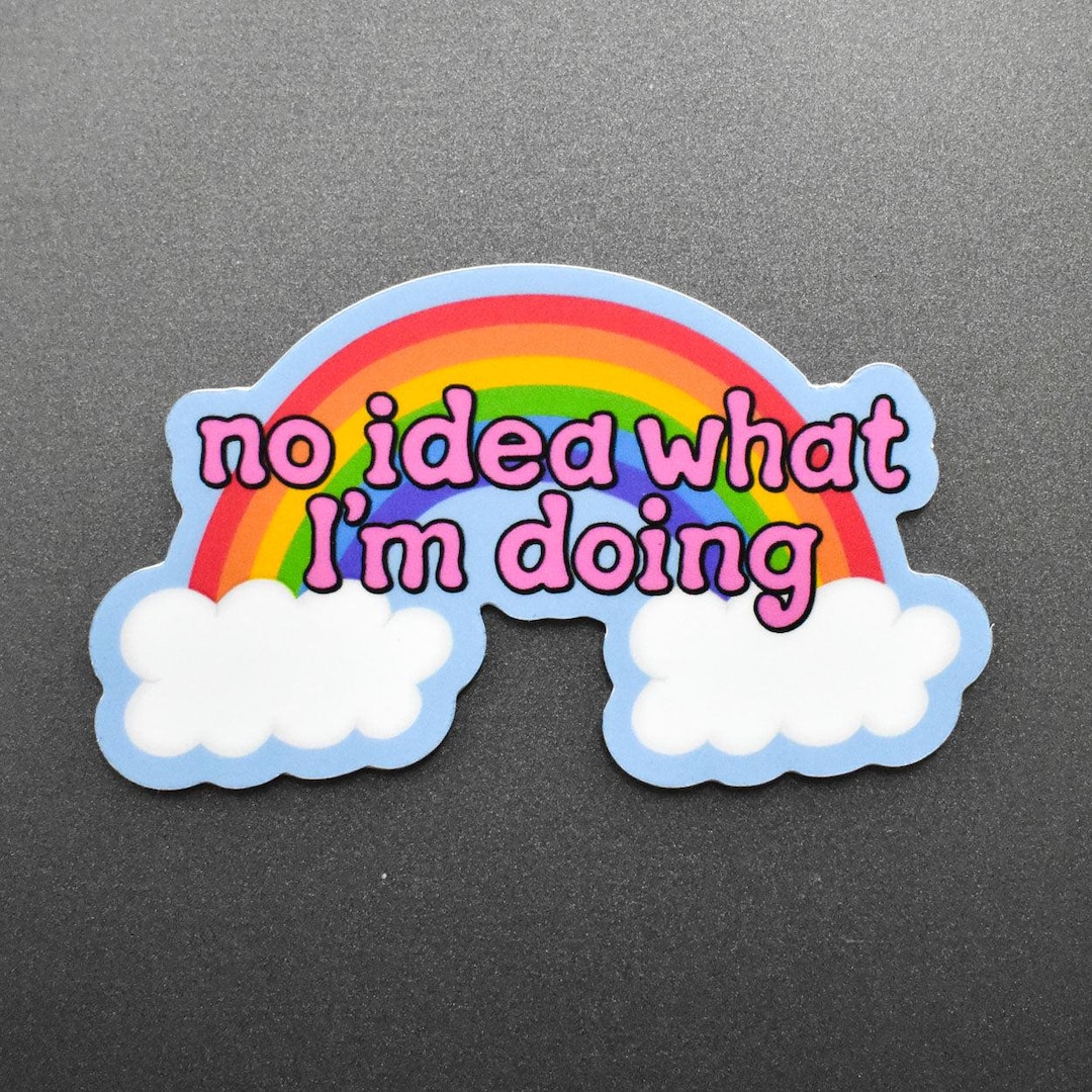 No Idea What I’m Doing Magnet | Funny Fridge Magnet for Break Room ...