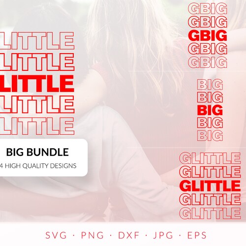 Sorority SVG Matching Big Little Svg College Life SVG - Etsy