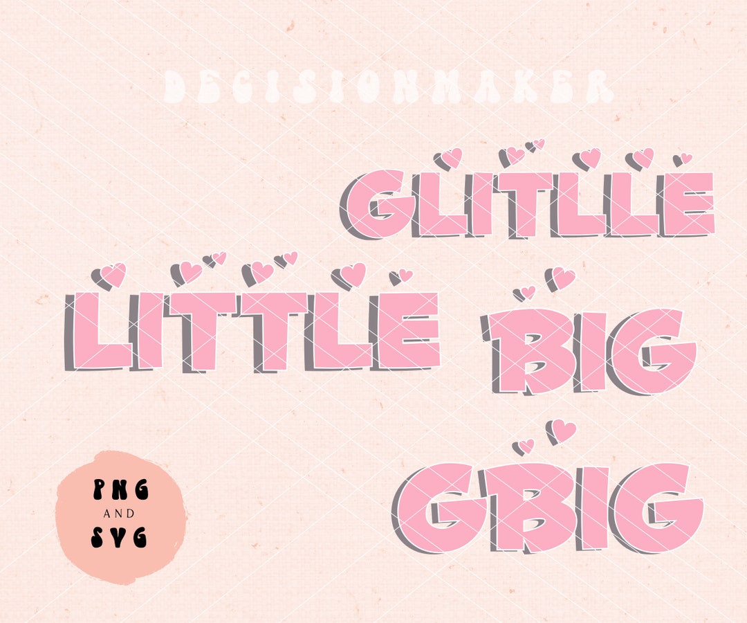 Cute Sorority SVG, Matching Big Little Svg, College Life SVG, Little ...