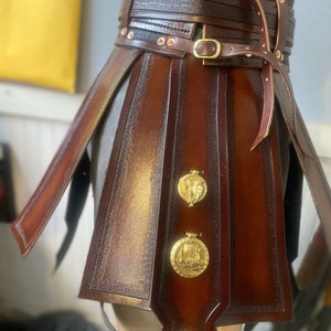 Valkyrie Warskirt Belt Leather Corset Quality Viking Renaissance LARP ...