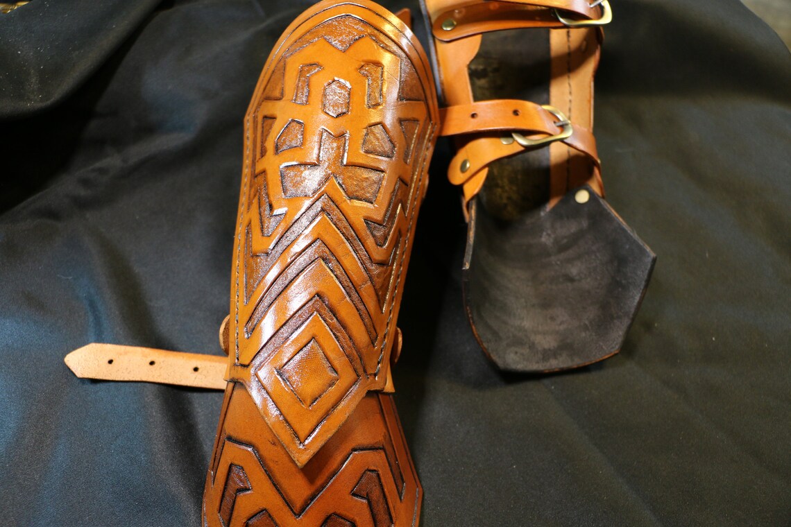 Viking Celtic Thorin Arm Guards Bracers - Etsy