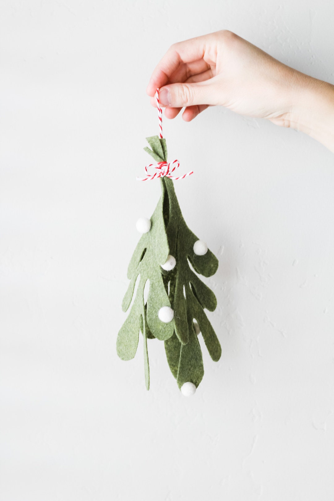 Felt Mistletoe - Etsy
