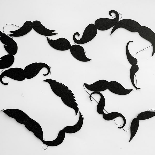 Mustache Bash Banner - Etsy
