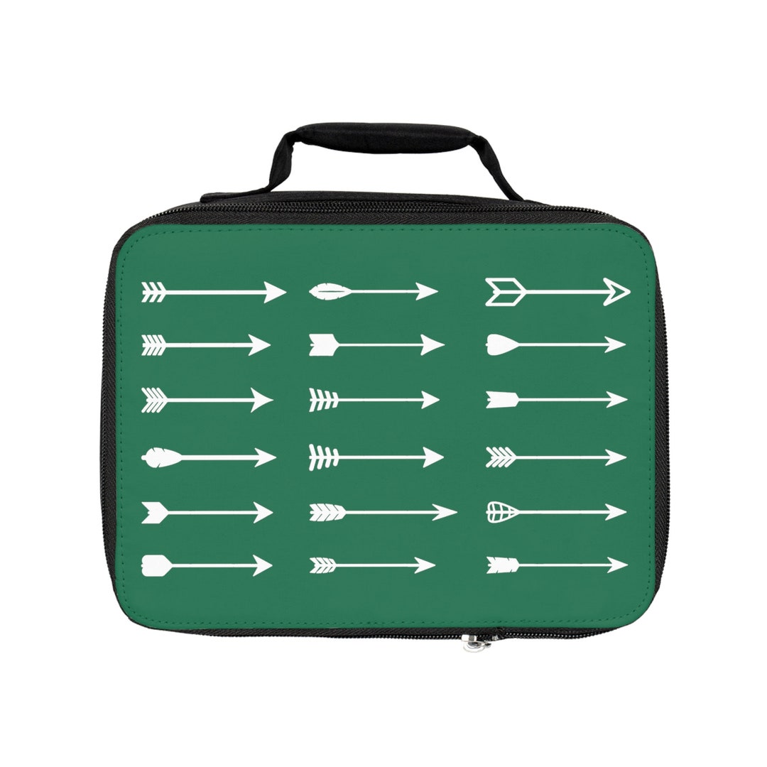 Green Arrows Lunch Bag - Etsy
