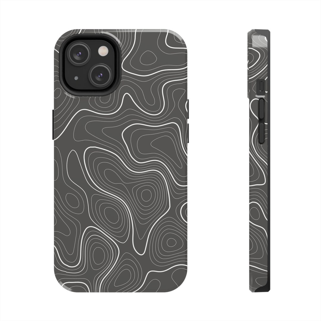 Topography Tough Phone Case - Etsy