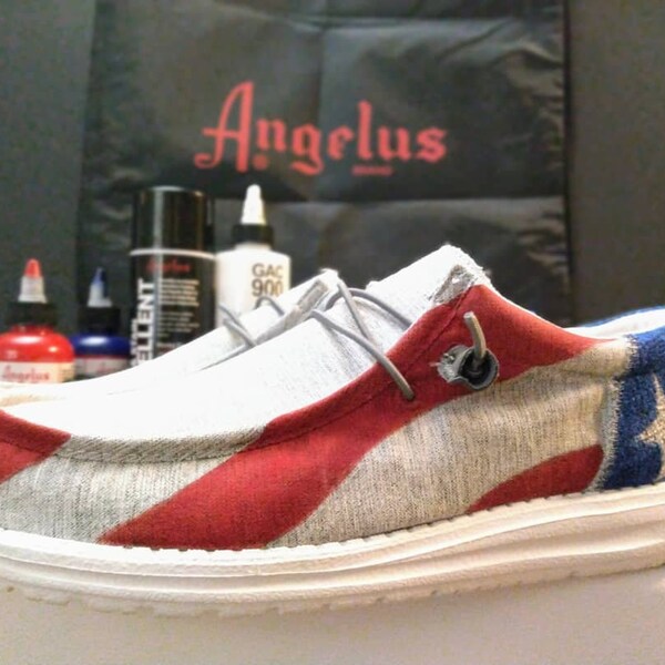 American Flag Hey Dudes Women - Etsy