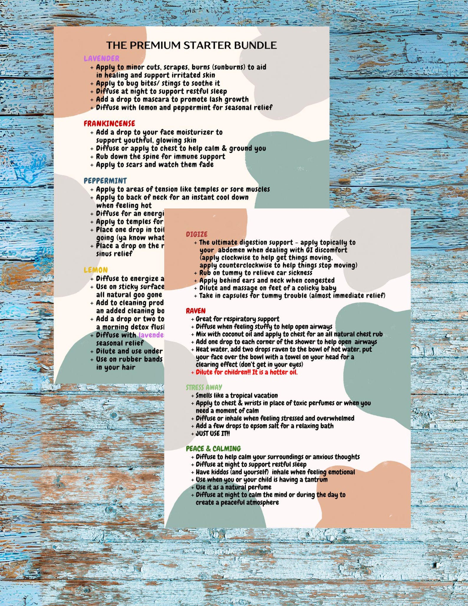 Download + Print Premium Starter Kit L Young Living L Happy Mail L PSK ...