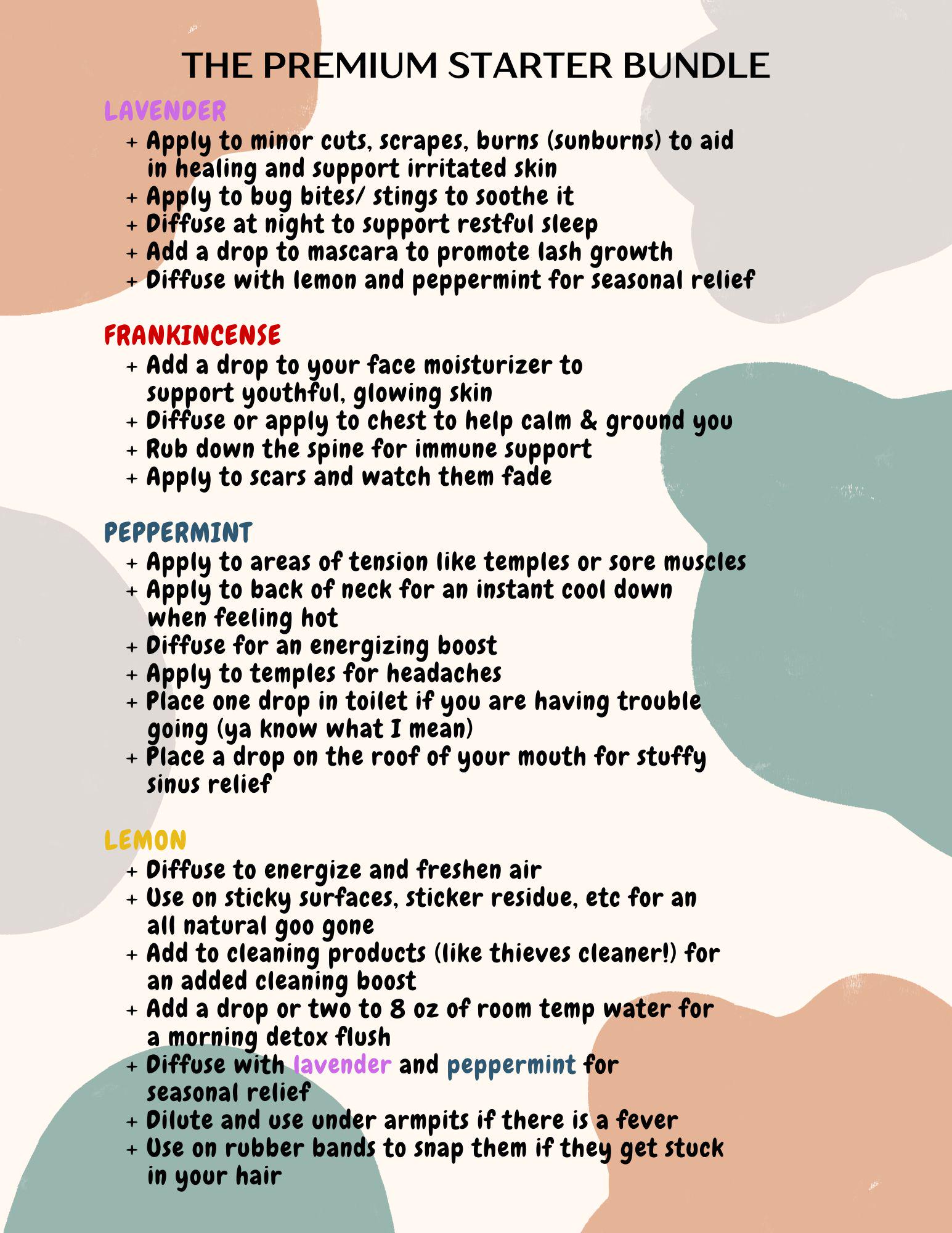 Download + Print Premium Starter Kit L Young Living L Happy Mail L PSK ...