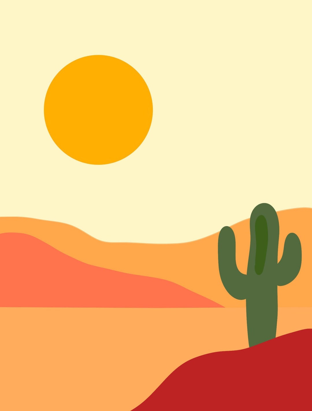 Desert Wall Art - Etsy