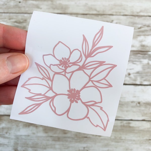 Flower Vinyl - Etsy