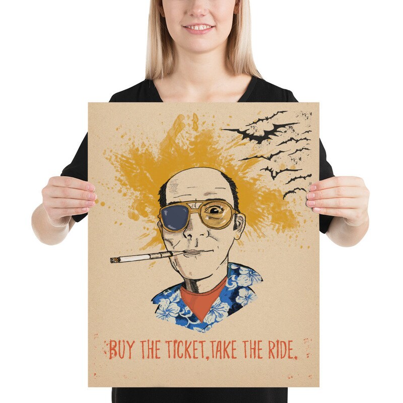 Hunter Thompson - Etsy