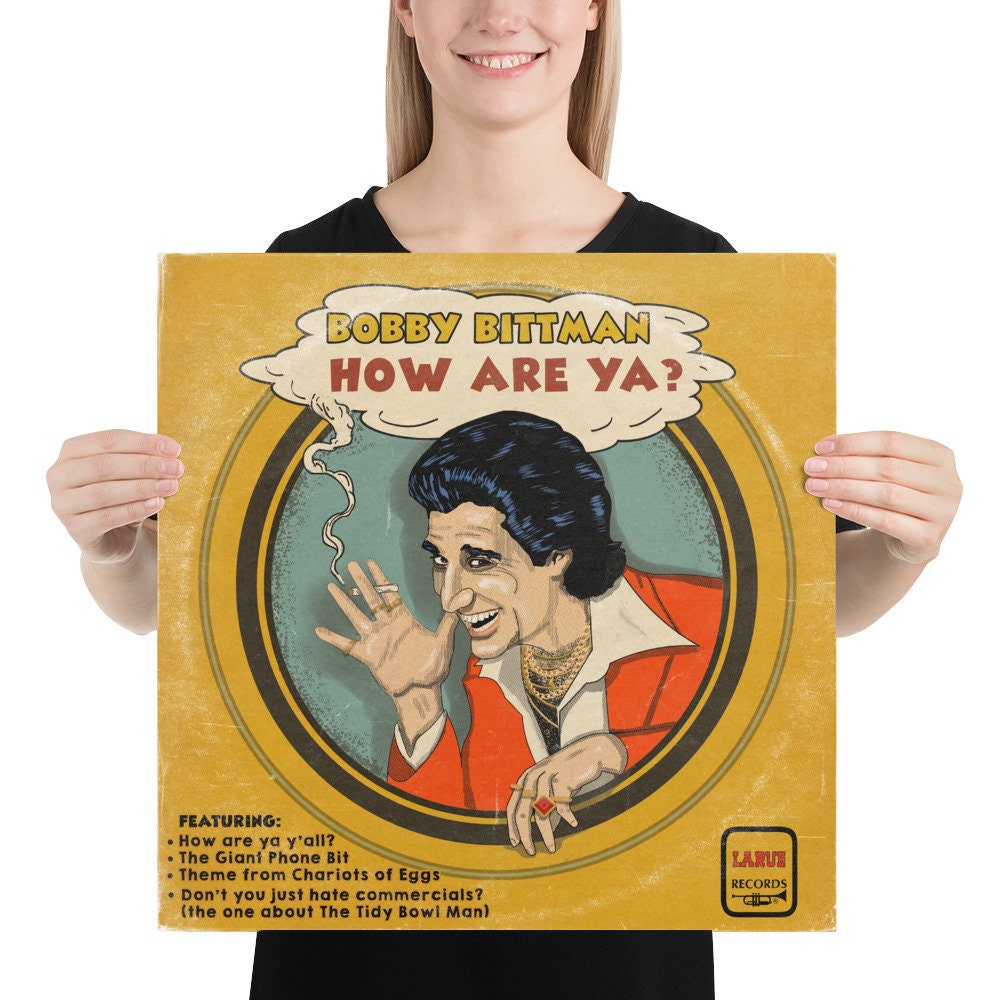 Bobby Bittman Poster - Etsy