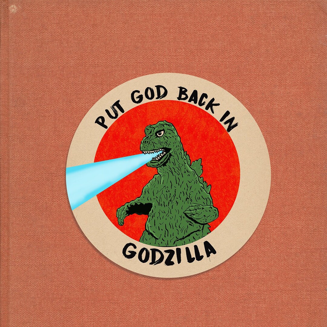 Godzilla Sticker - Etsy