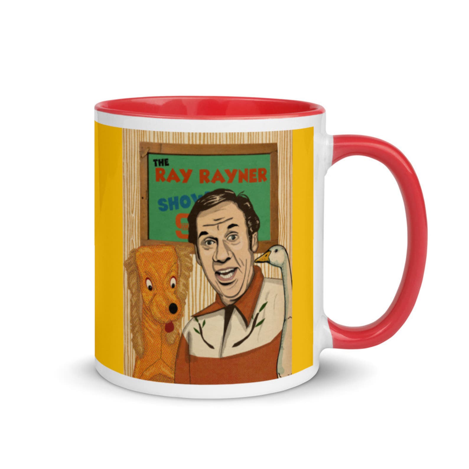 Ray Rayner Mug With Color Inside - Etsy