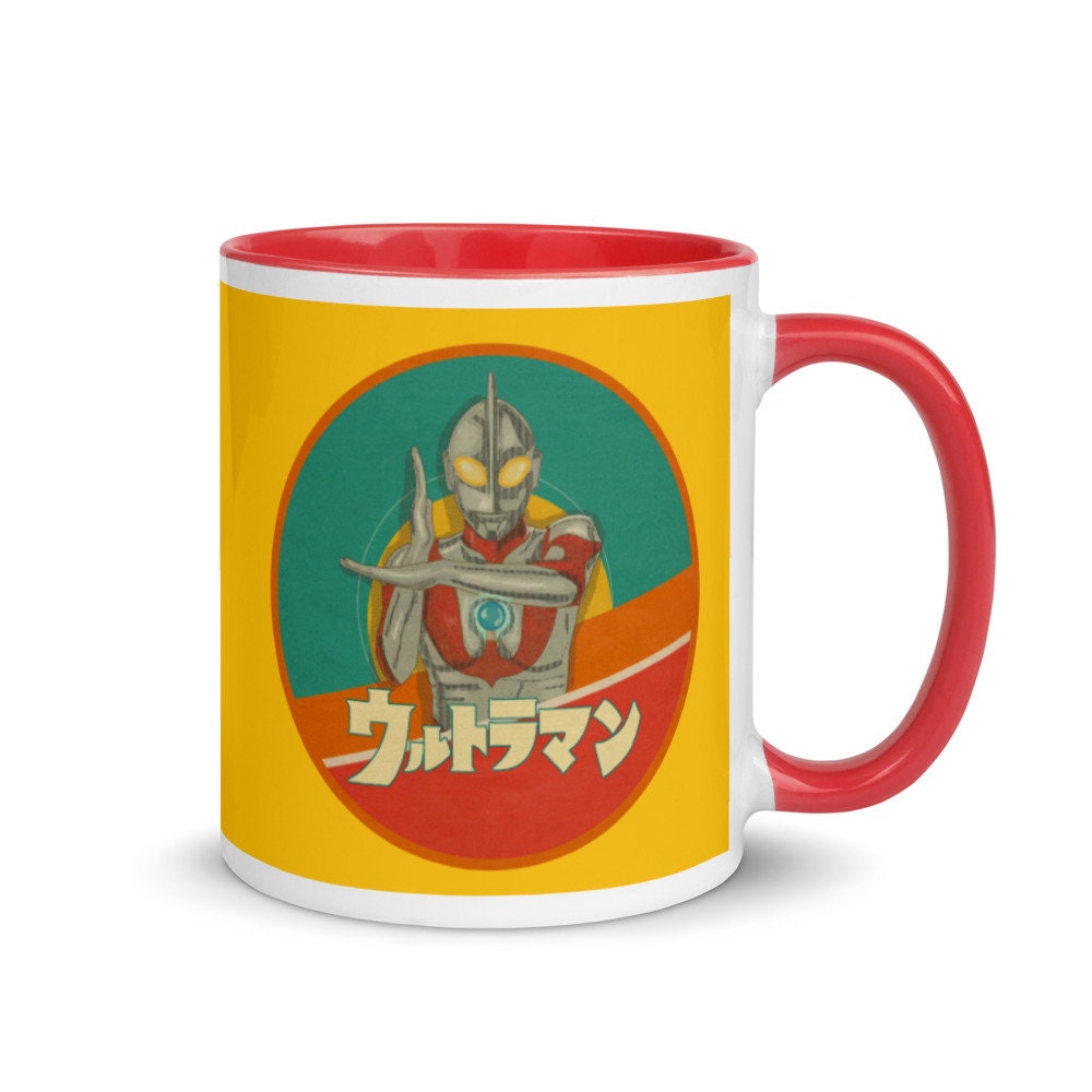Ultraman Mug With Color Inside - Etsy