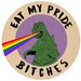Gayzilla Pride Sticker - Etsy